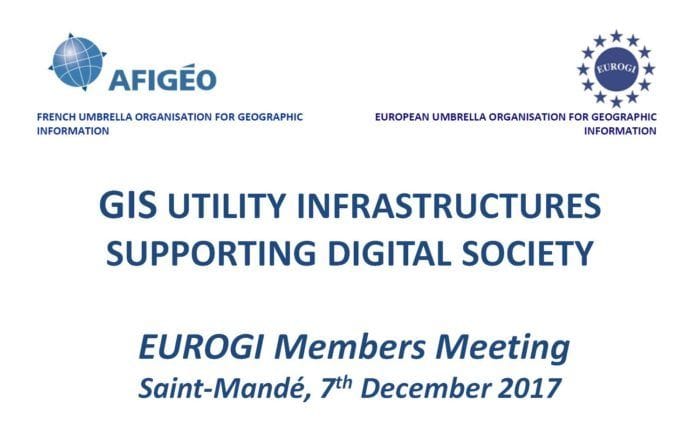 Journée des membres et AG d’EUROGI – 7 et 8 déc. 2017 | Afigéo